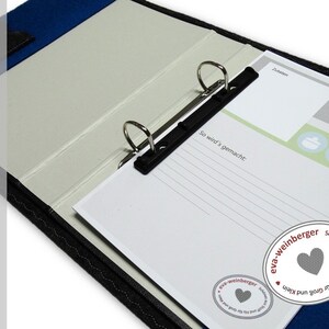 Recipe Folder A5 Felt Desired Text - Etsy