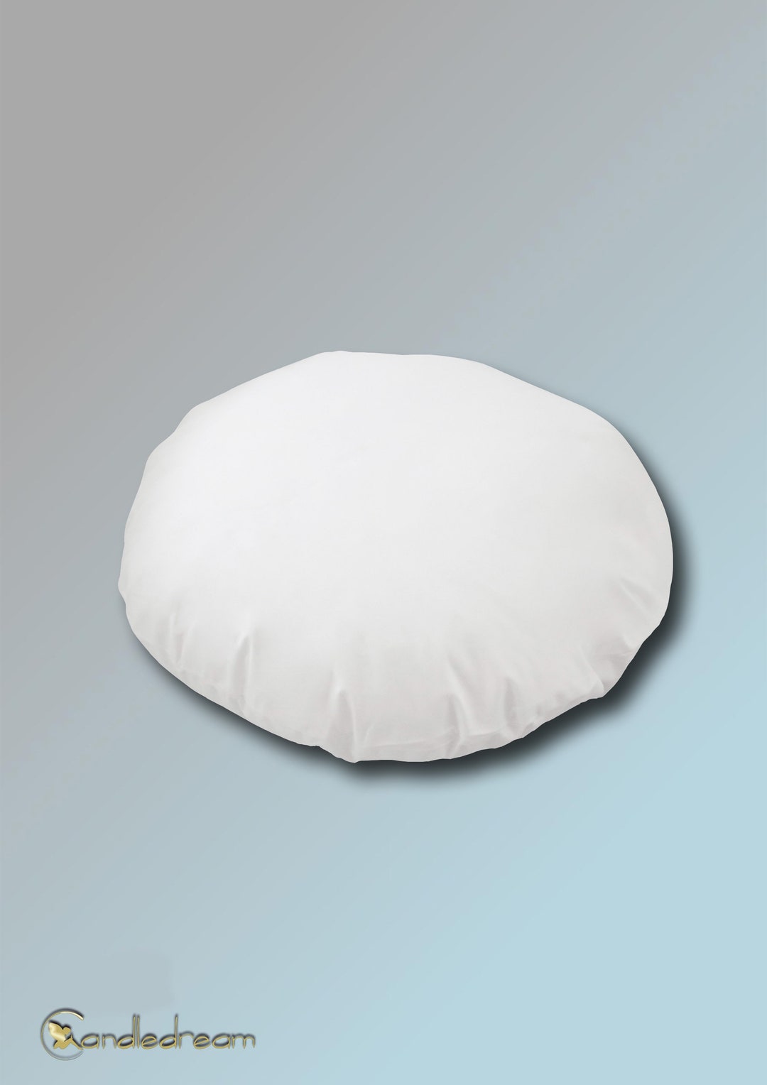 50 Cm Round Filling Cushion With 550 G Feather Filling Inner Cushion ...