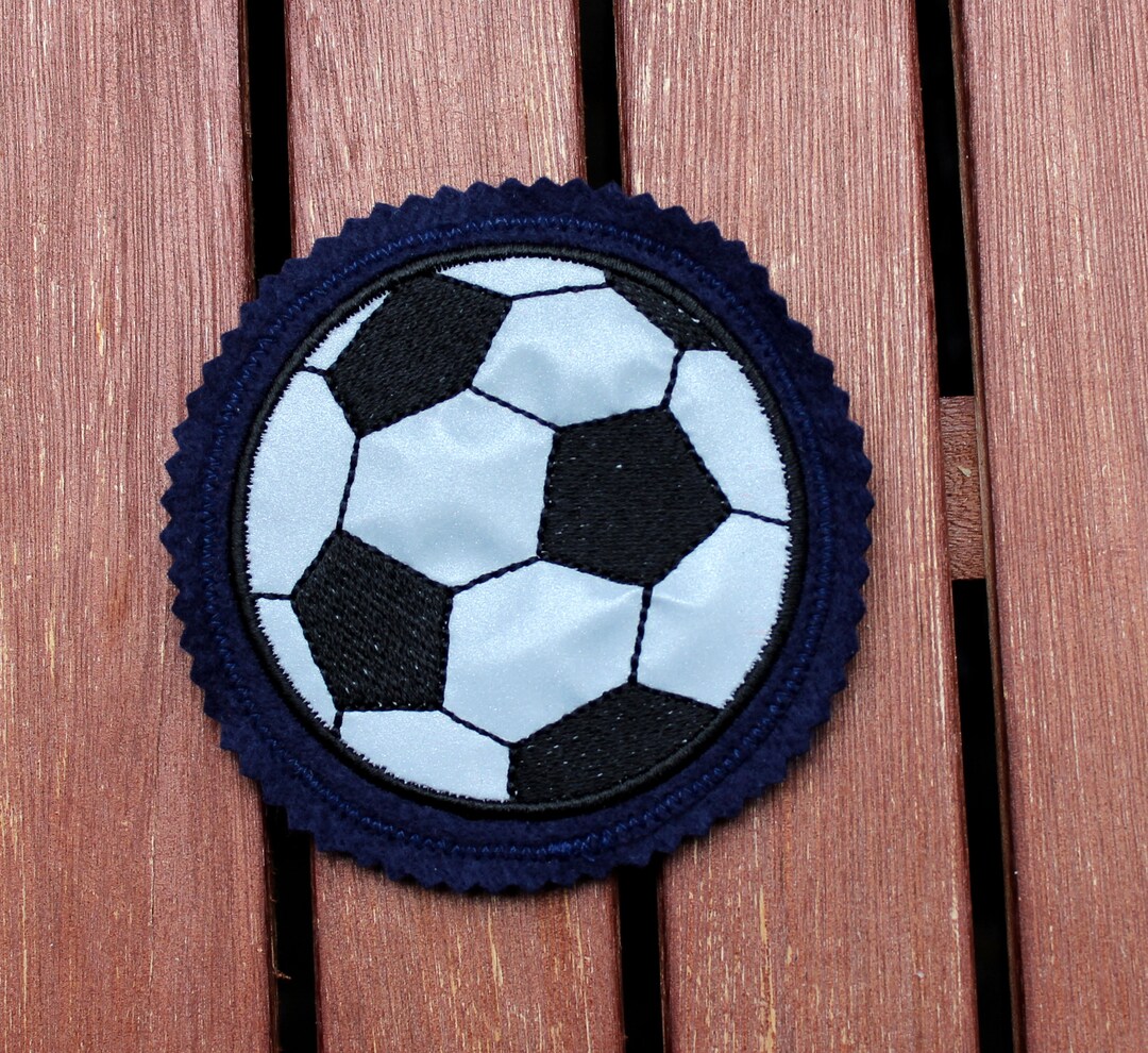 Reflektierender Klett Patch Fußball Schulranzen Reflektor - Etsy