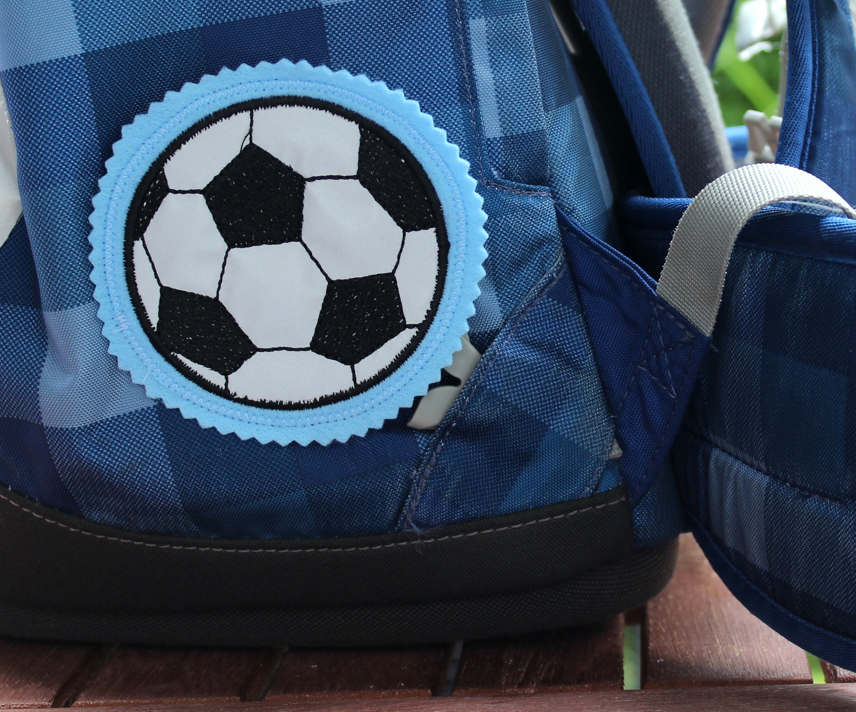 Reflektierender Klett Patch Regenbogen Schulranzen Reflektor | Etsy