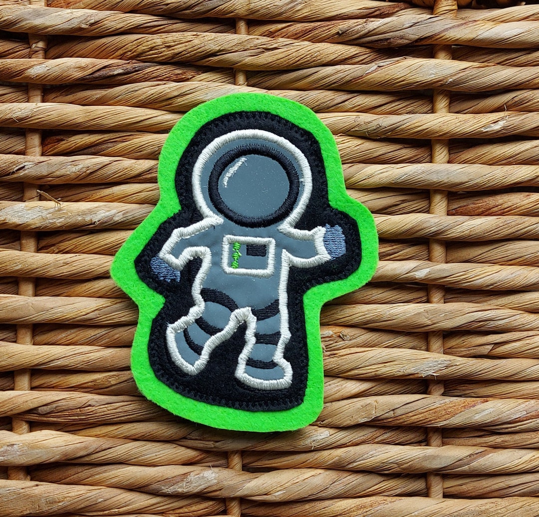 Klett Patch Reflektoranhänger Astronaut Schulranzen Einschulung Weltraum - Etsy España