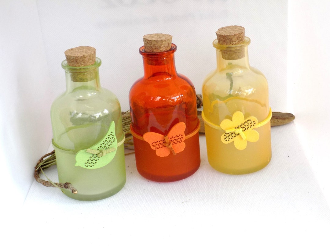 Set of 3 Witches Potion Bottles, Potion, Altar Décor, Witchcraft ...