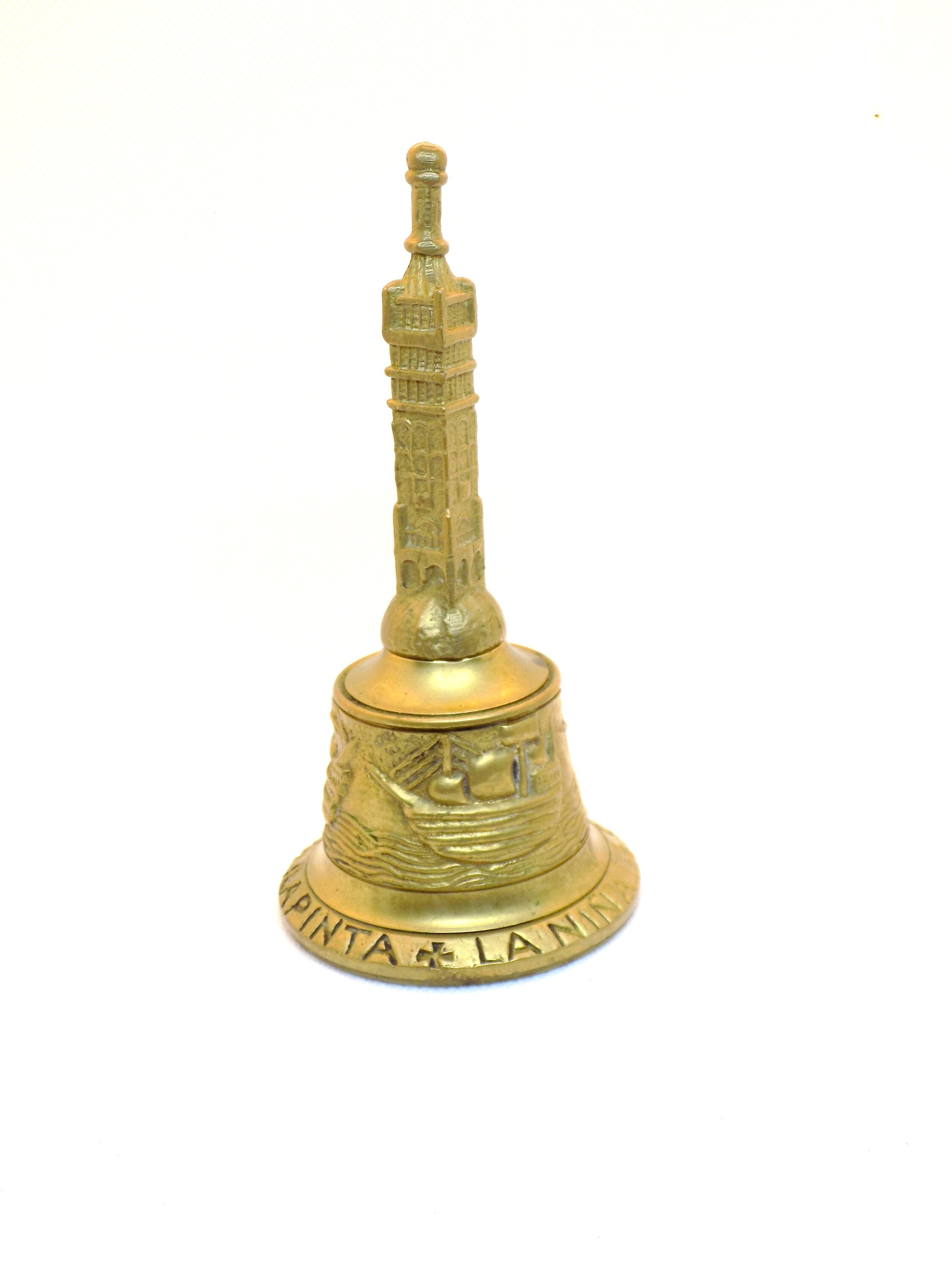 Brass Bell Vintage Figurine Bell, Altar Bell, Pagan Bell, Wiccan ...