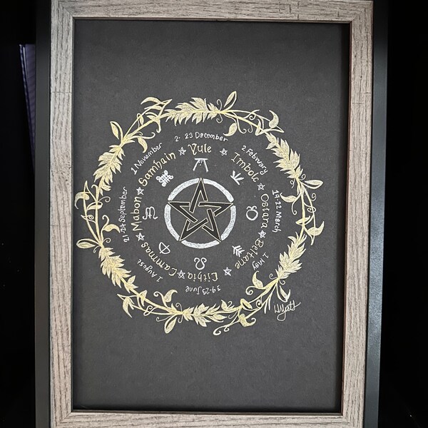 Witchcraft Original Drawing - Etsy