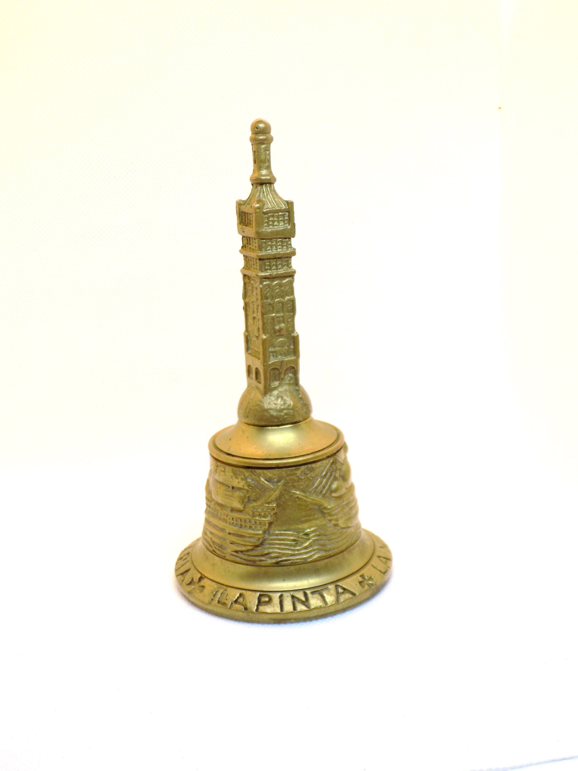 Brass Bell Vintage Figurine Bell, Altar Bell, Pagan Bell, Wiccan ...