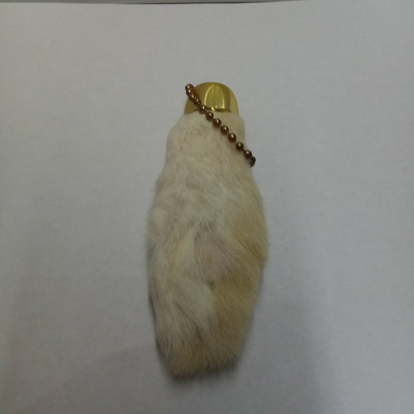 Rabbit Foot Keychain - Etsy