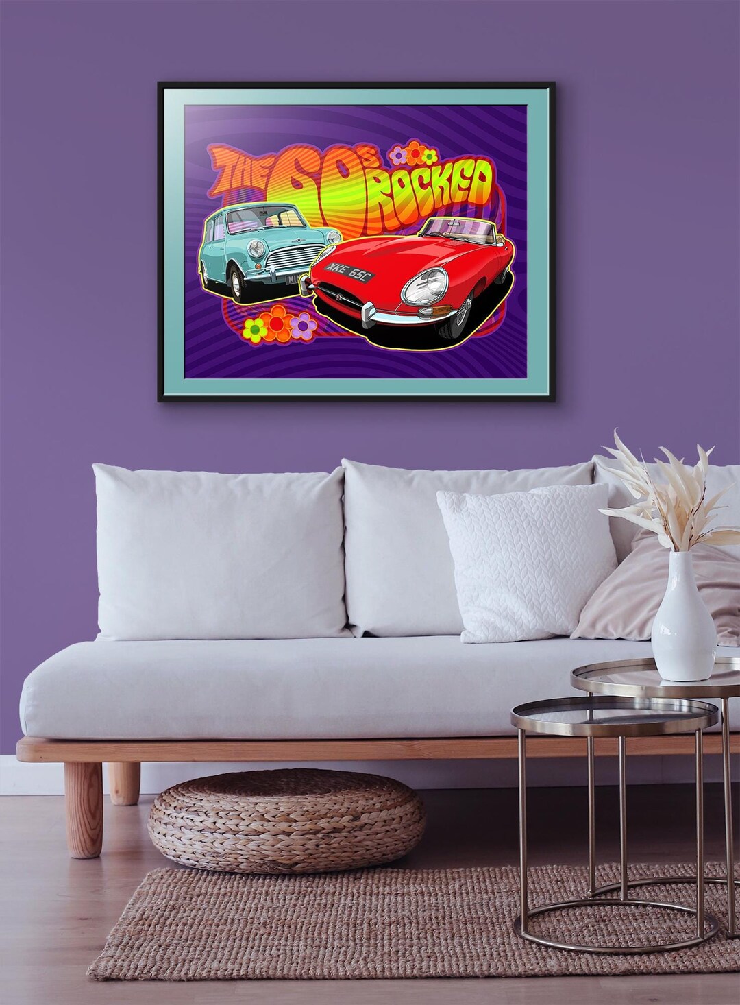 The 60s Rocked | Instant Download Printable File | Ideal for Car ...