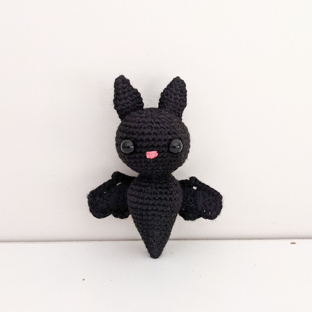 Crochet Bat Plush Toy Creepy Cute Bat Flying Animal - Etsy