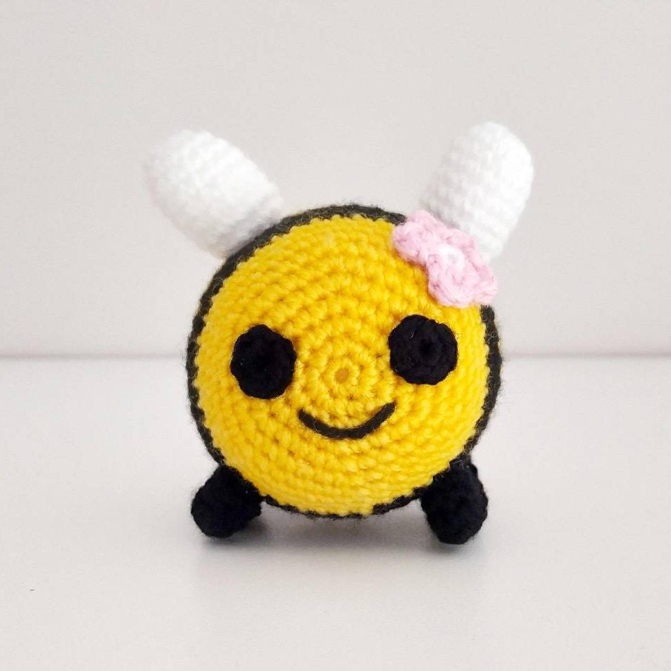 Breezy the Bee Crochet Plush bee amigurumi nursery decor | Etsy