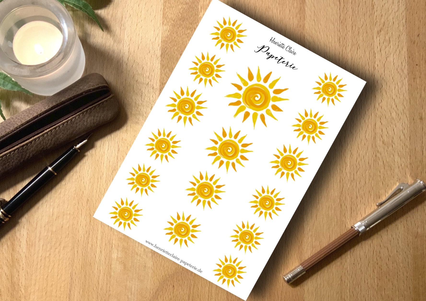 Sticker suns Watercolor Design Sun Sun Stickers Sun Stickers Sun ...