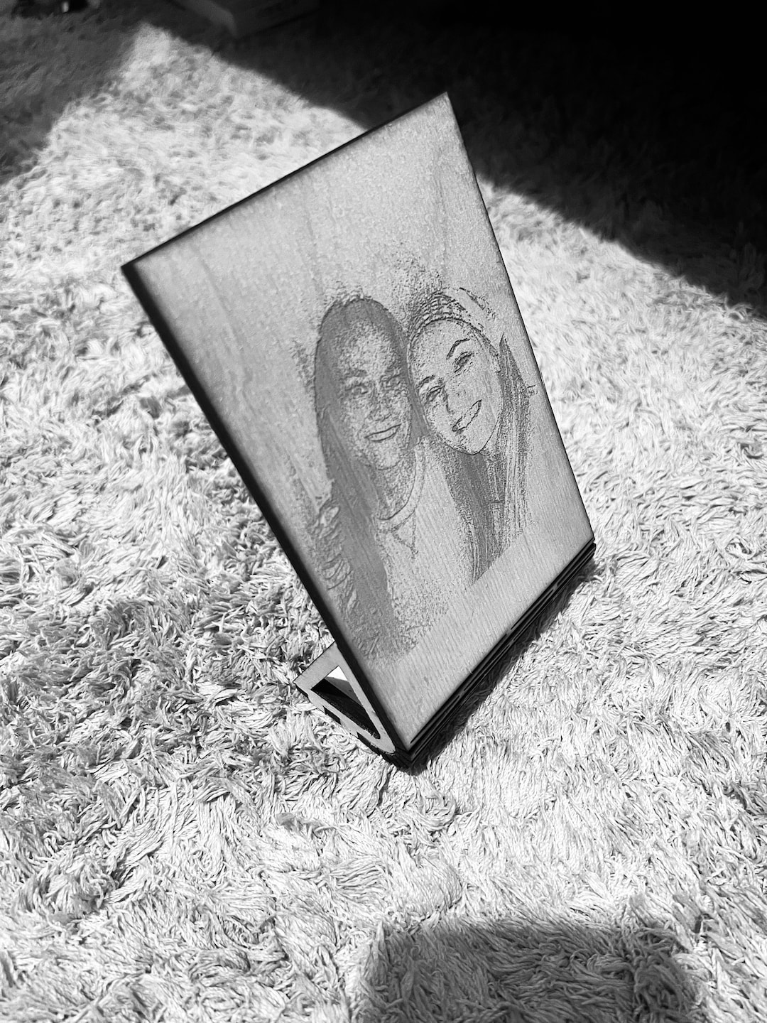 Personalized Wooden Photo Flex Frame Customizable Gift, Wooden Photo ...