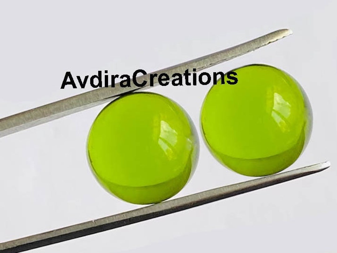 AAA Peridot Smooth Ball Size 3X3MM to 6X6MM Natural Peridot Sphere ...