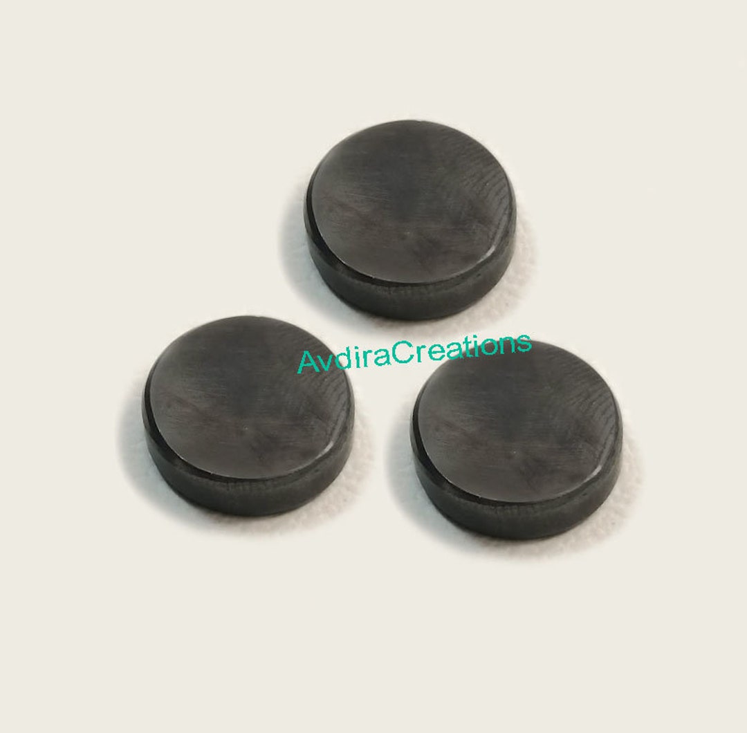 Natural Hematite Round Coin Shape Size 4X4MM to 16X16MM Both Side Flat ...