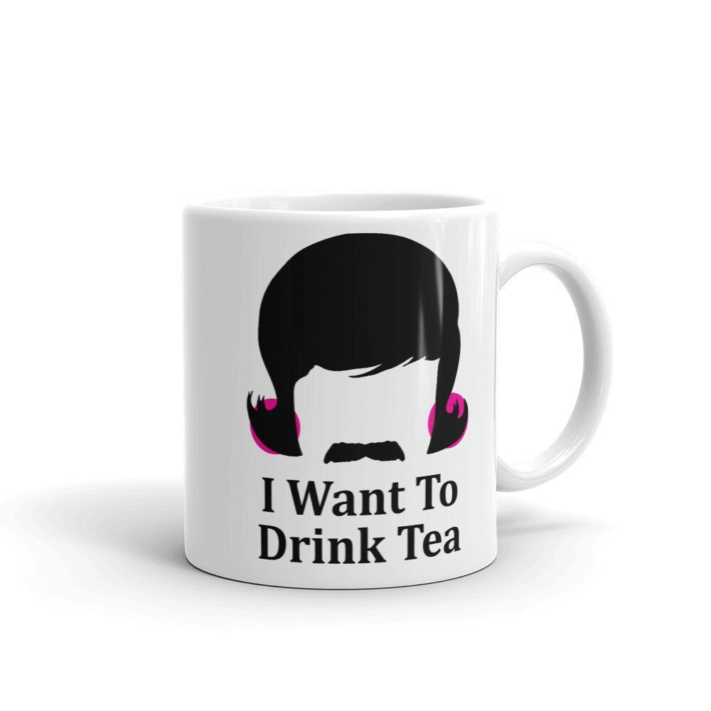 I Want to Drink Tea Mug Queen Band I Want to Break Free | Etsy