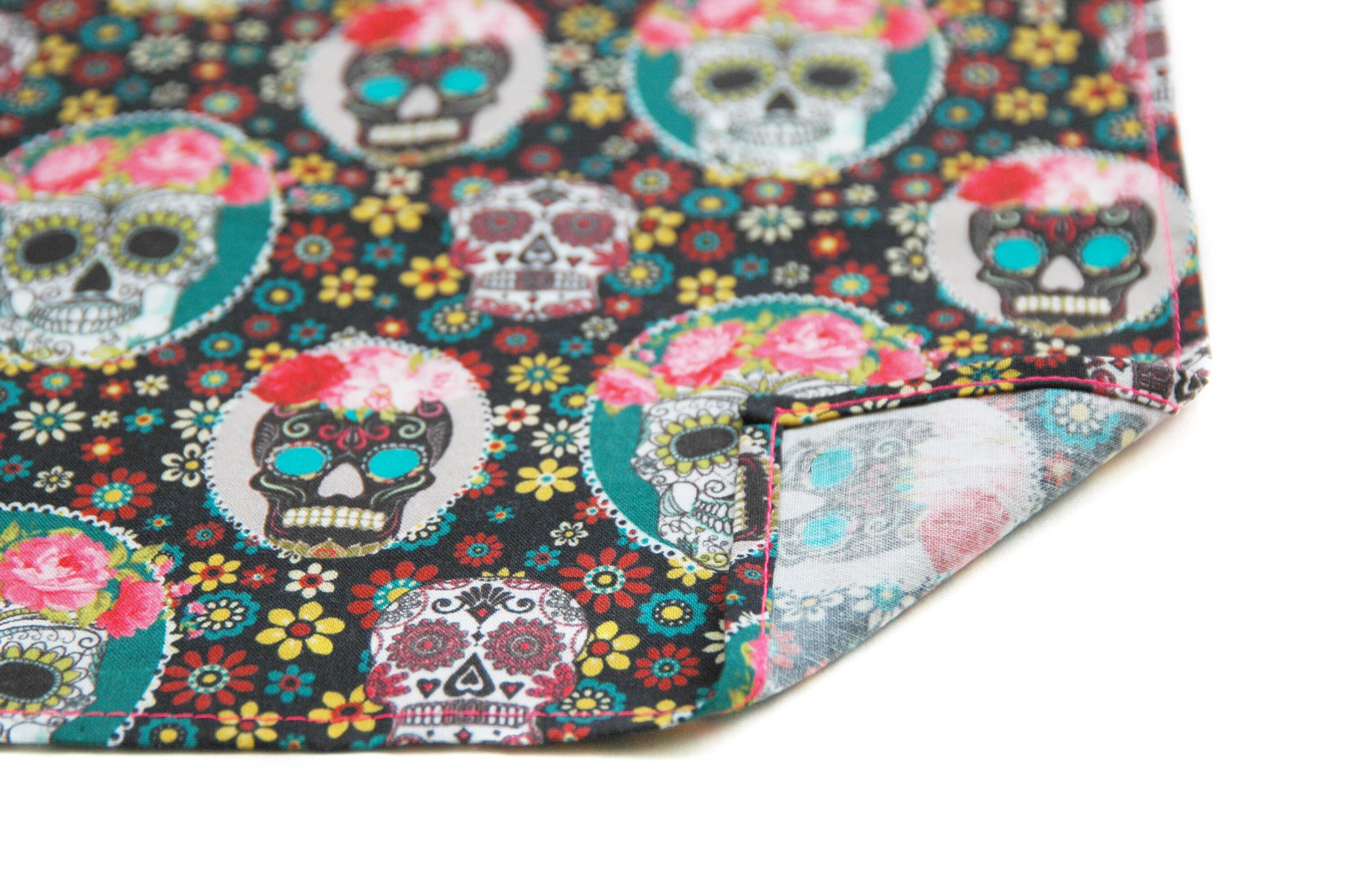 Modern Handkerchief Skull Pattern - Etsy
