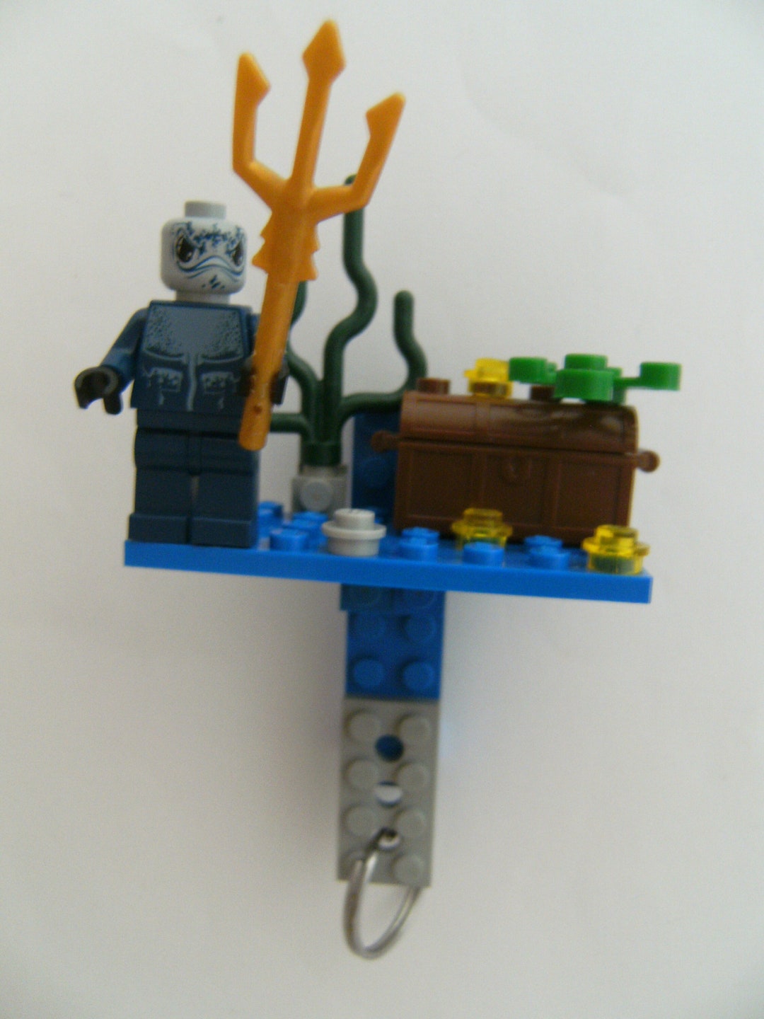 Key Rack "sea Creatures" + 1 Key Ring, Made of Lego Bricks - Etsy