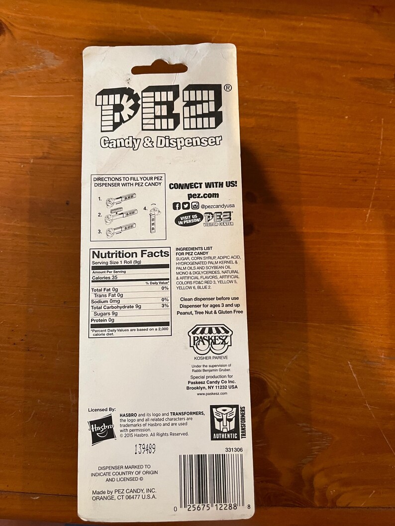 2015 Megatron Transformer Pez - Etsy