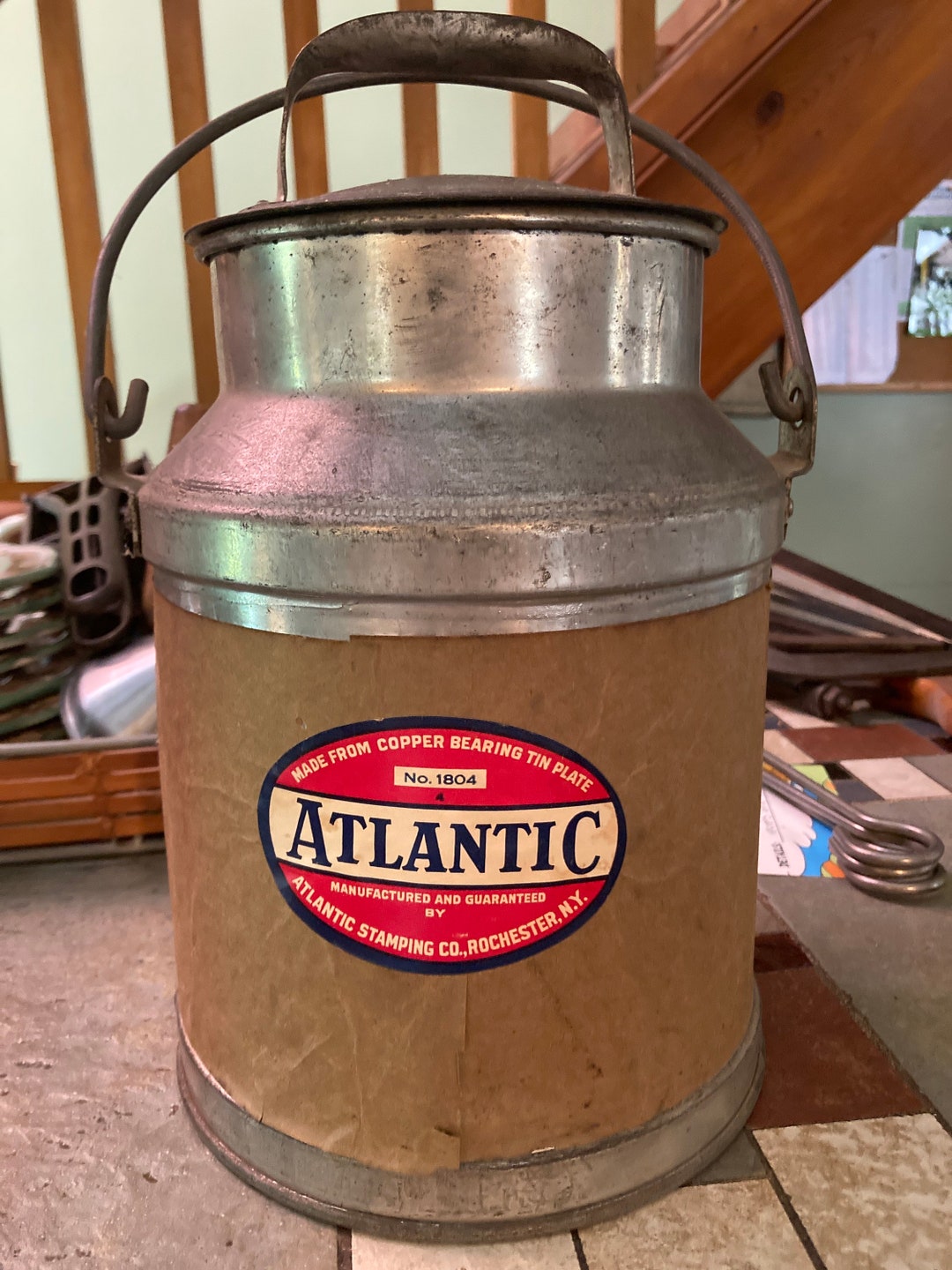 Atlantic Milk Can - Etsy