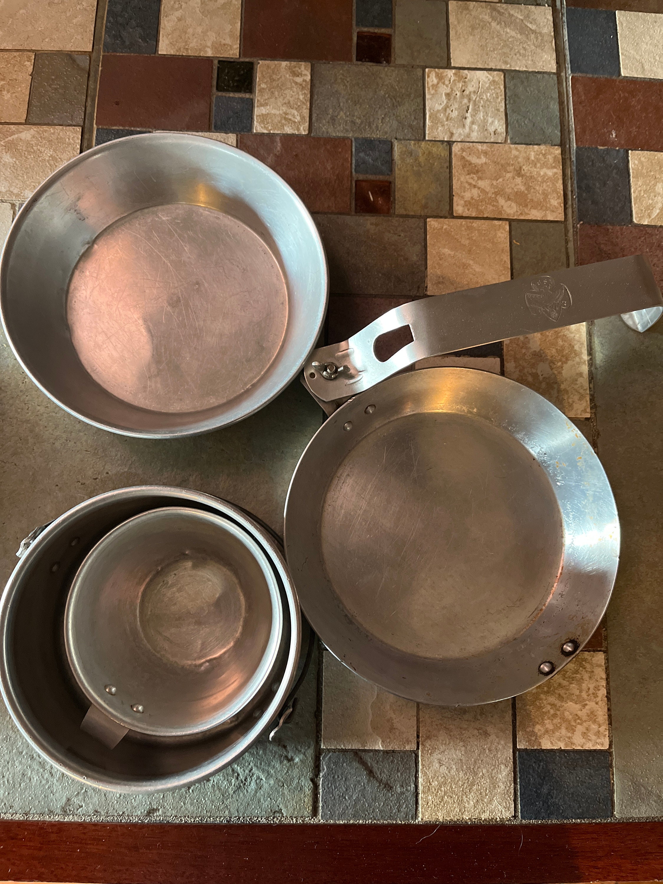 Girl Scout Mess Kit and Canteen - Etsy