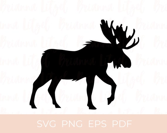 Eland Silhouet Vector Gratis Eland Vectoren, Illustraties En Clipart