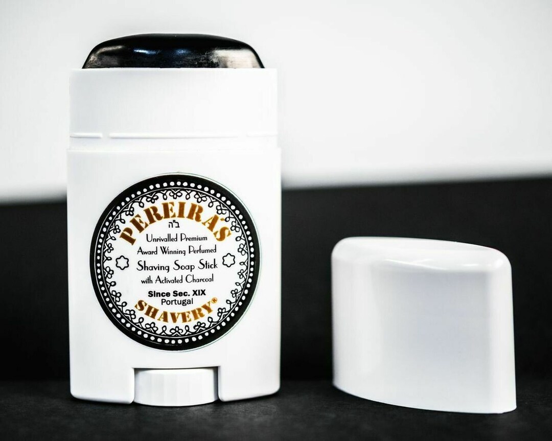 Pereira Shavery Stick Activated Charcoal Shaving Soap - Etsy