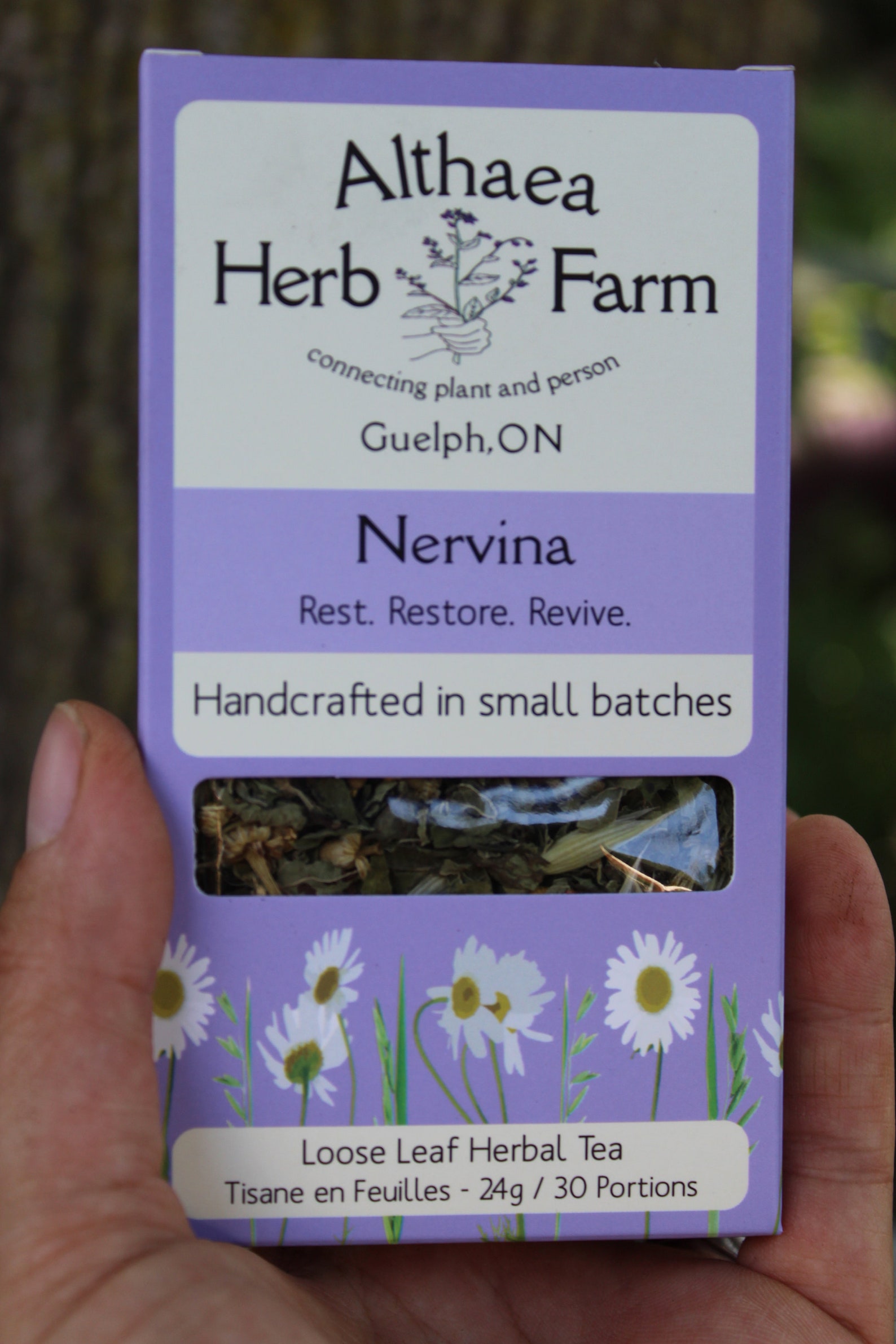 Nervina Blend Loose Leaf Herbal Tea Organically Grown in Ontario - Etsy ...