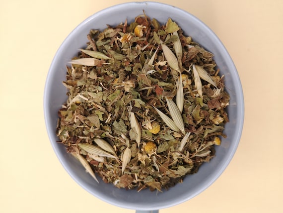 Nervina Blend Loose Leaf Herbal Tea Organically Grown in - Etsy