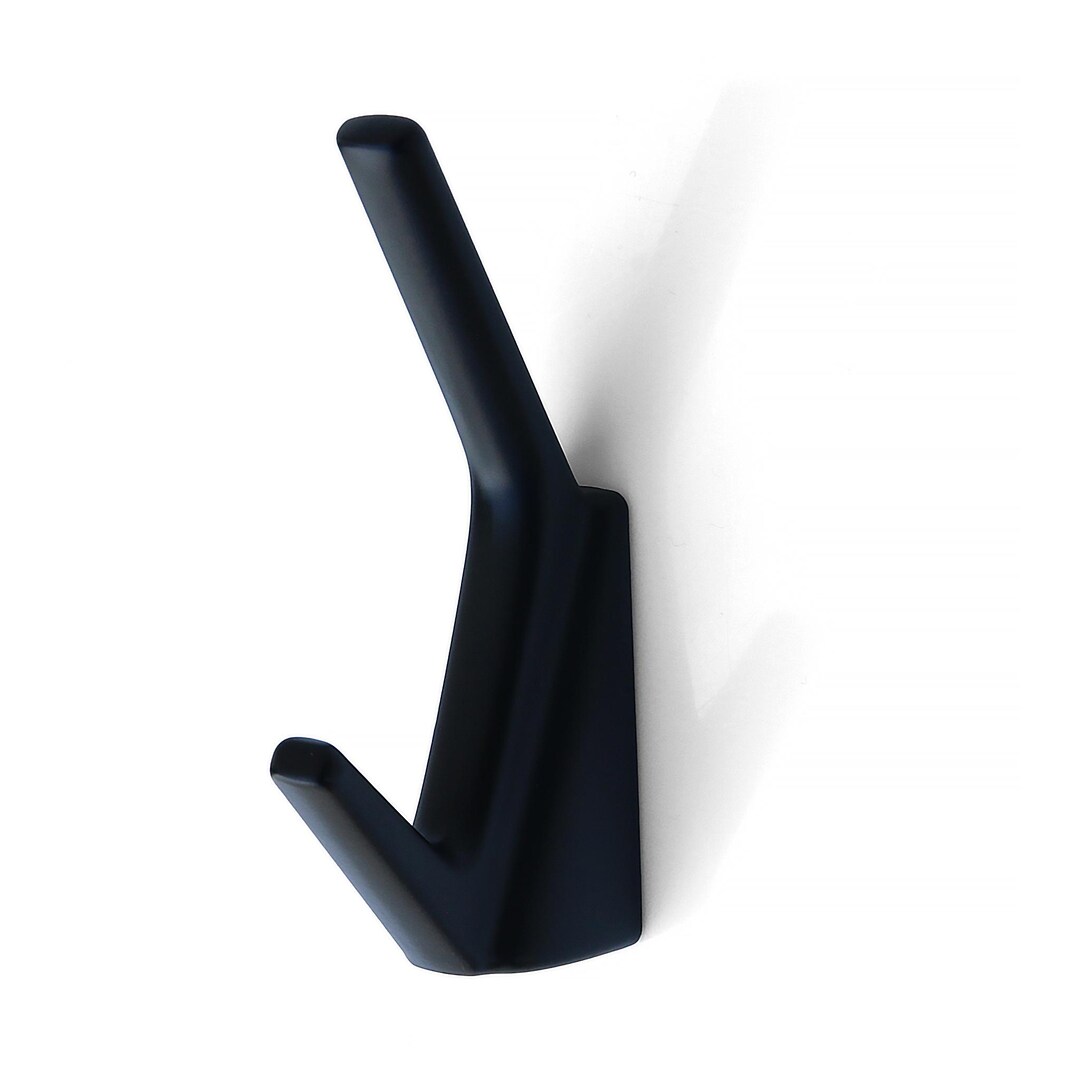 Set on 1 Pieces - Wall Hook SELEN – Matte Black | Modern Metal Hook for ...