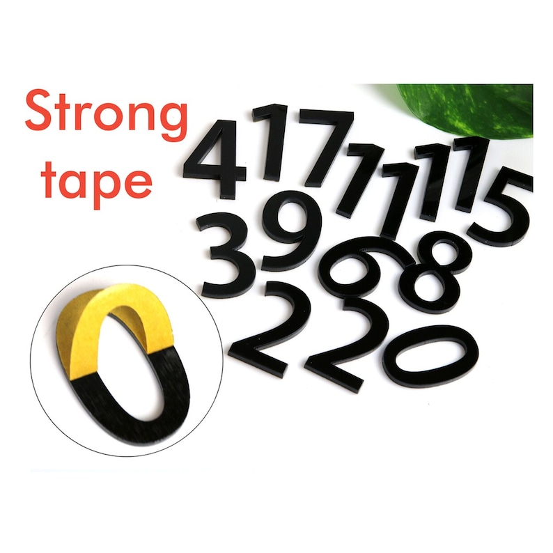 12x Acrylic Numbers, Clock Numbers, Craft Numbers - Etsy