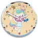 Wall Clock Pony 30cm 11.81 Kids Wall Clock, Baby Girl Nursery, Room ...