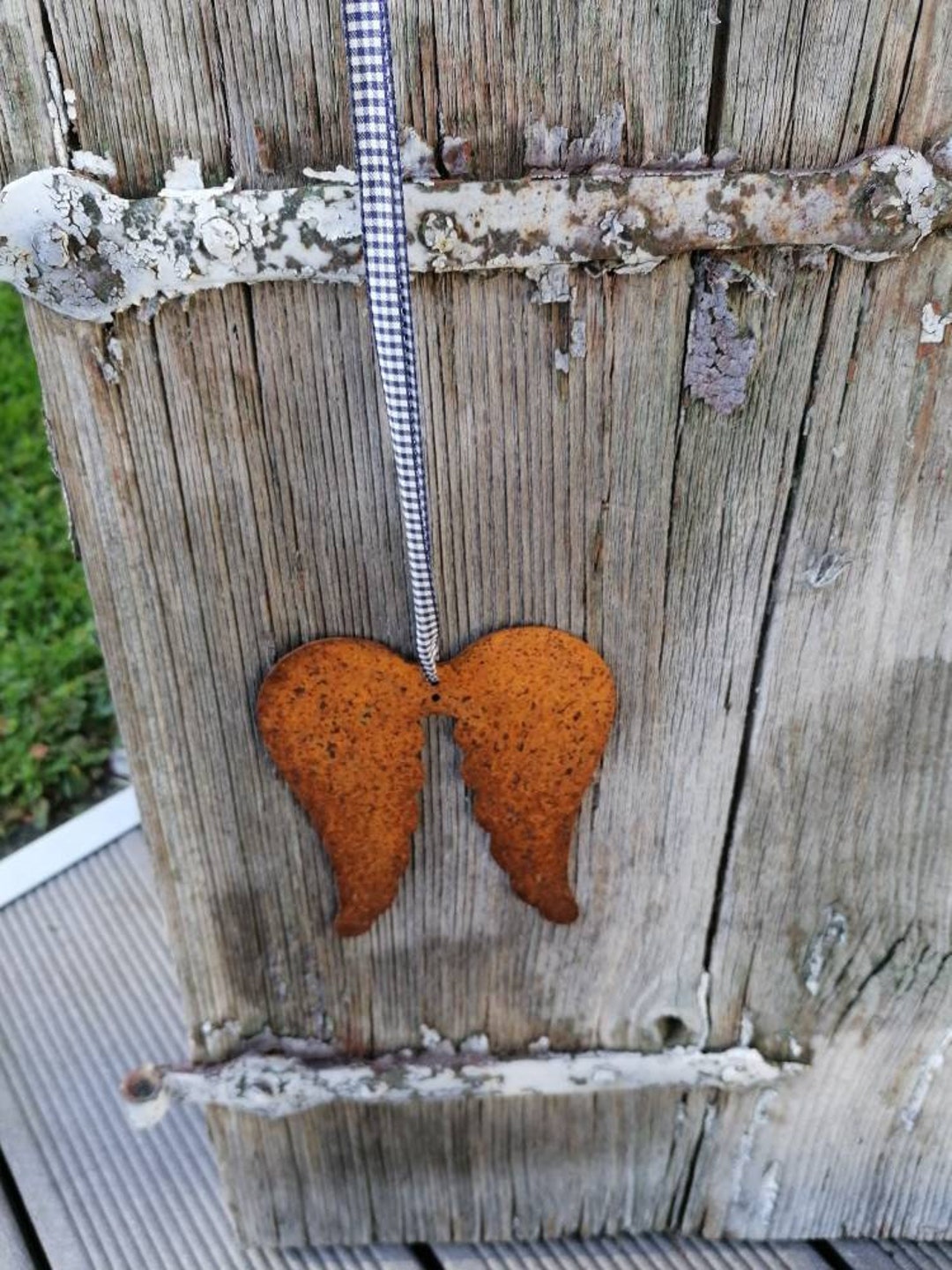 Angel Wings, Rust-proof, Guardian Angel, Small Wings, Rusty, Garden ...