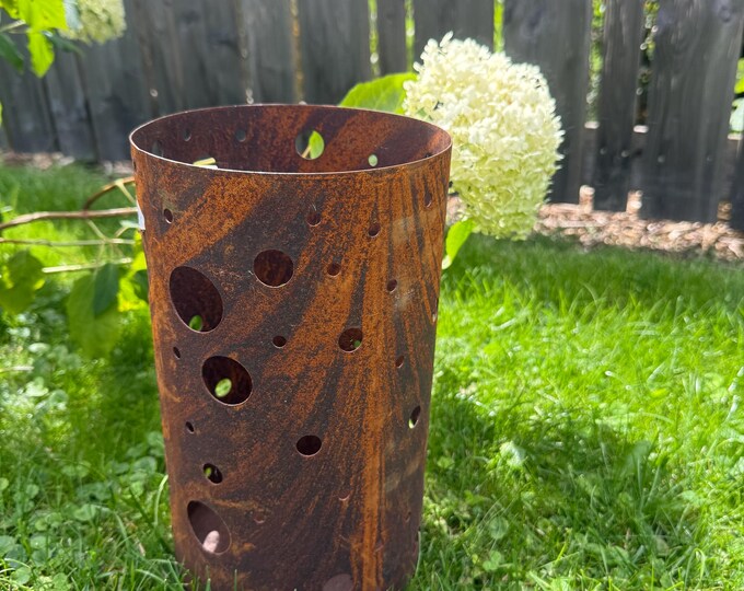 Lantern Made of Rust, Lantern, Lantern for Cozy Evenings on the Terrace ...