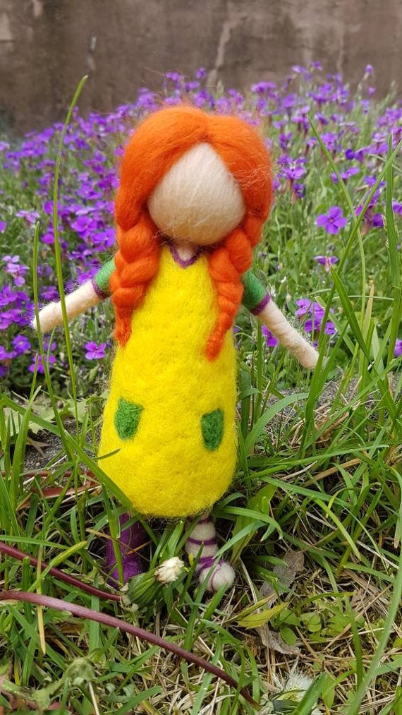 Pipi Langstrumpf Filz Figur Puppe Geschenk Glücksbringer - Etsy.de