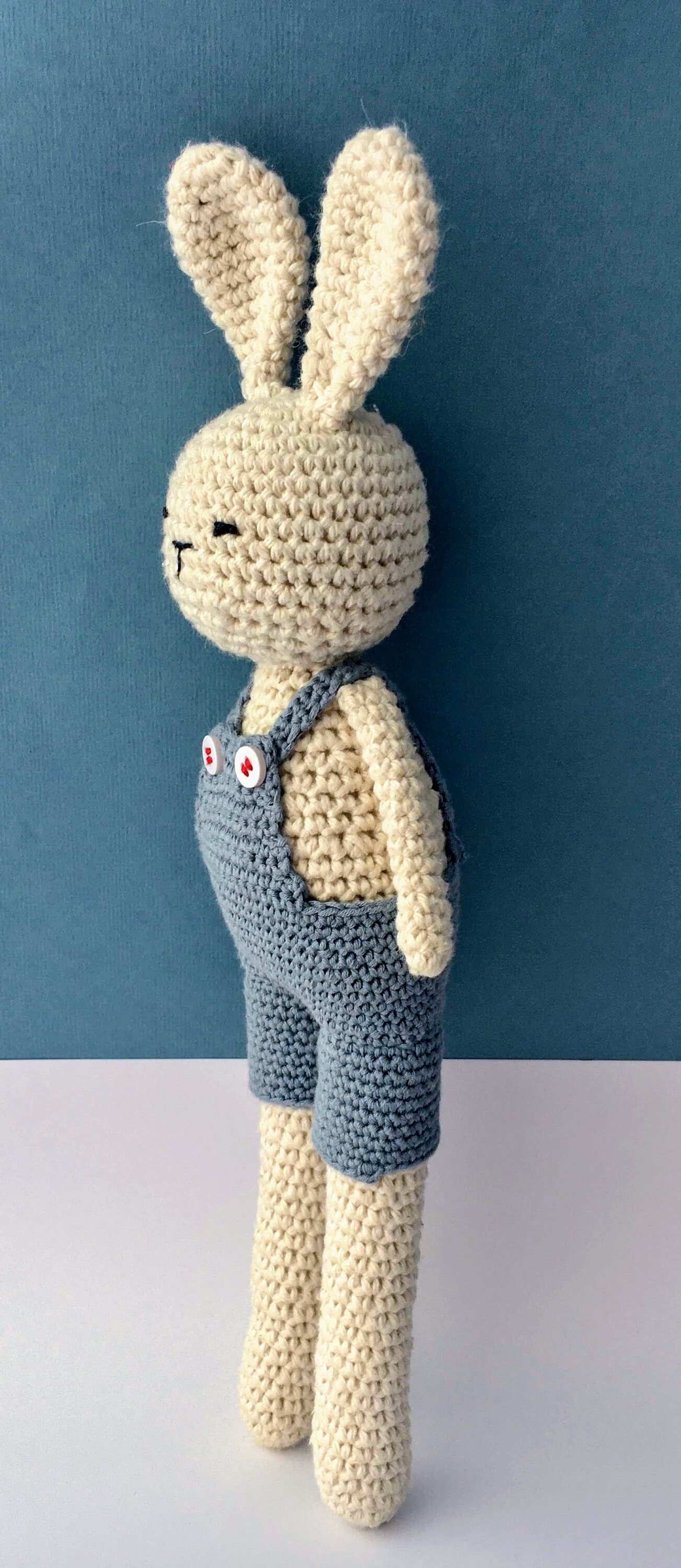 Stuffed Animals & Plushies Toys toy crochet pattern Archie the Rabbit ...