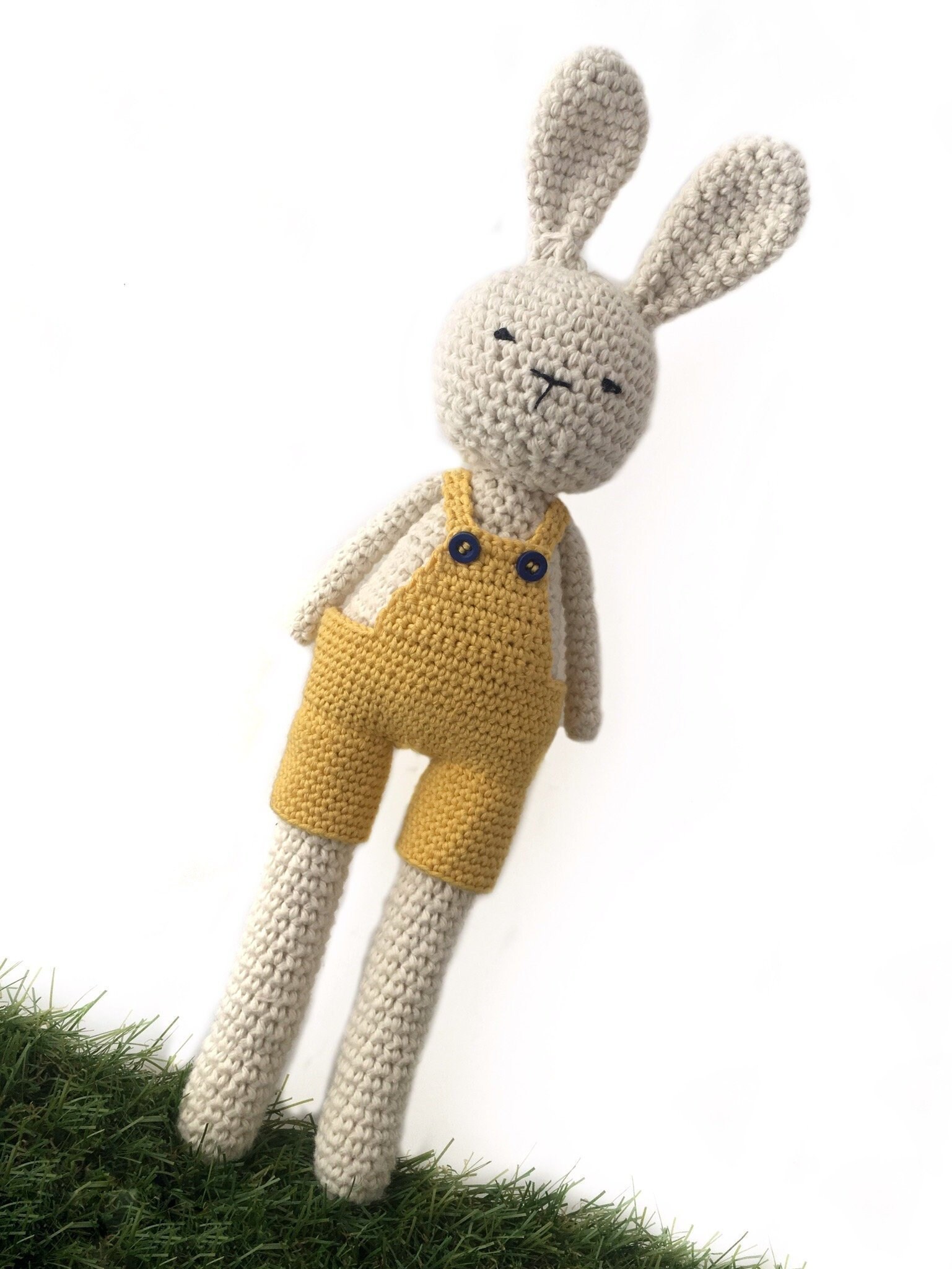 Stuffed Animals & Plushies Toys toy crochet pattern Archie the Rabbit ...