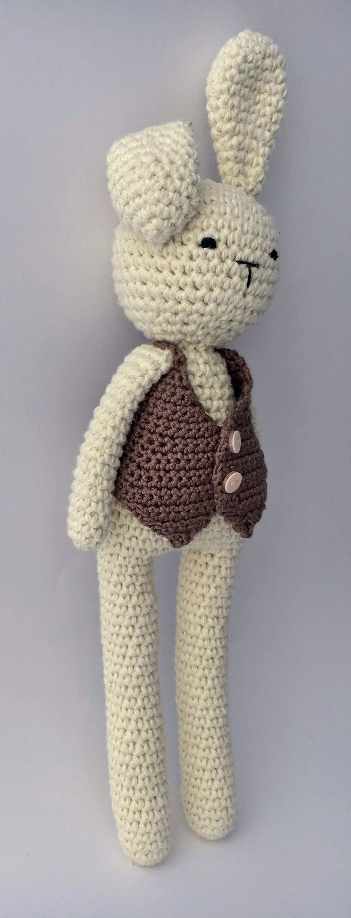 Stuffed Animals & Plushies Toys toy crochet pattern Archie the Rabbit ...