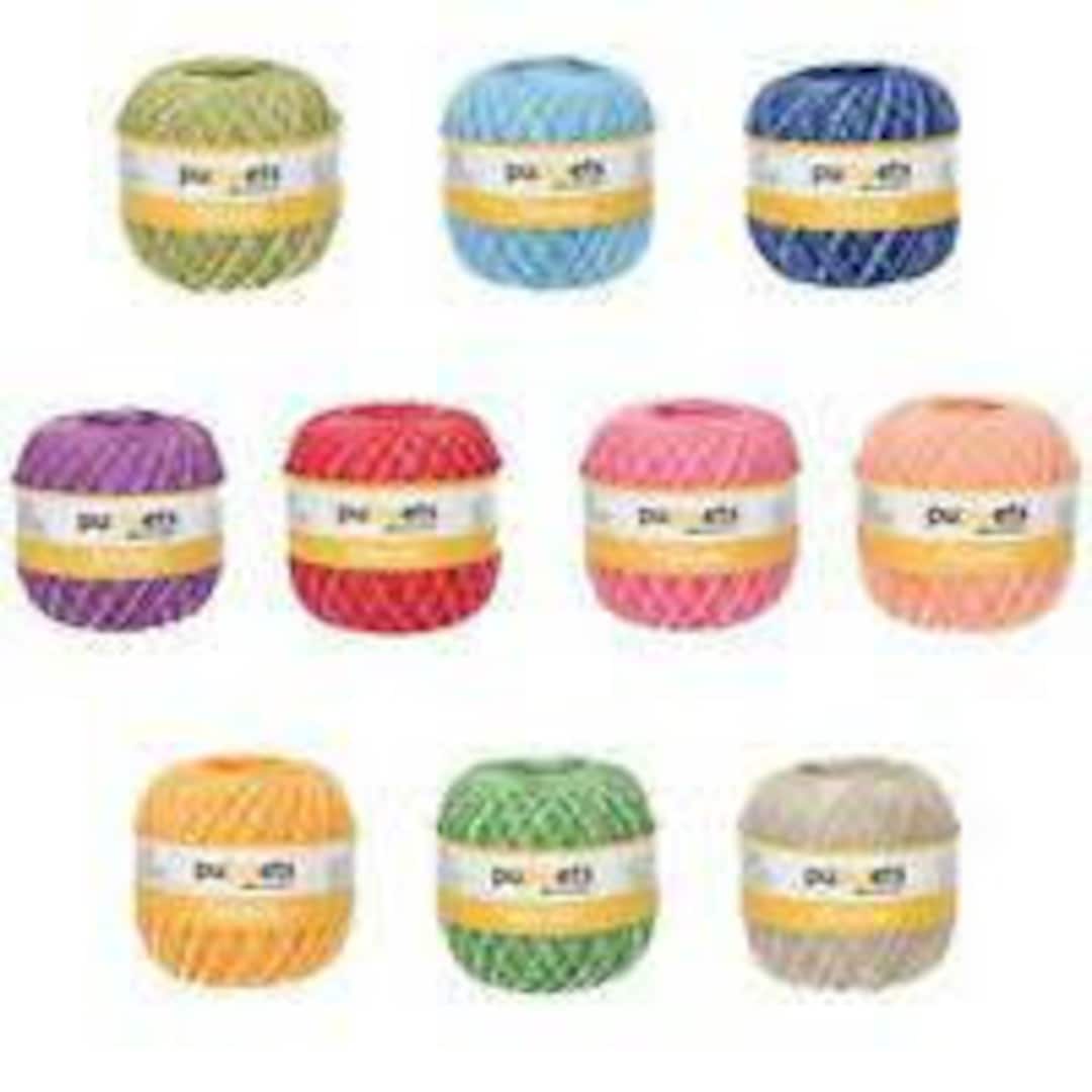 50g Mottled Crochet Yarn Colorful Knitting Crochet Cotton - Etsy