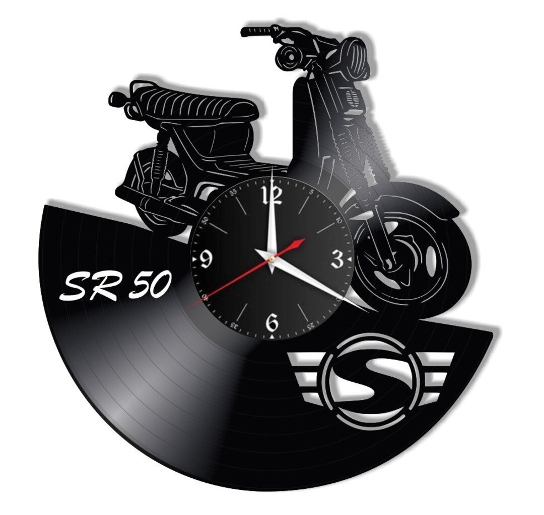 Simson SR50 DDR Record Clock, Vinyl, Retro, Wall Clock, Individual ...