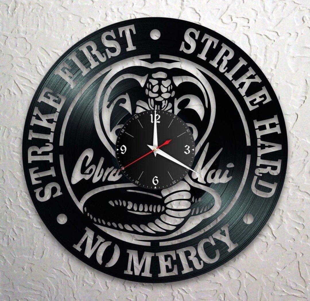Cobra Record Clock Vinyl Retro Wall Clock Individual, Gift, Living Room ...