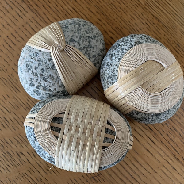 Wrapped River Rocks - Etsy
