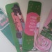 Pink and Green Bookmarks AKA Sorority Inspired Bookmarks - Etsy