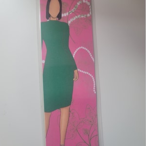 Pink and Green Bookmarks, AKA Sorority Inspired Bookmarks, Planner Page ...