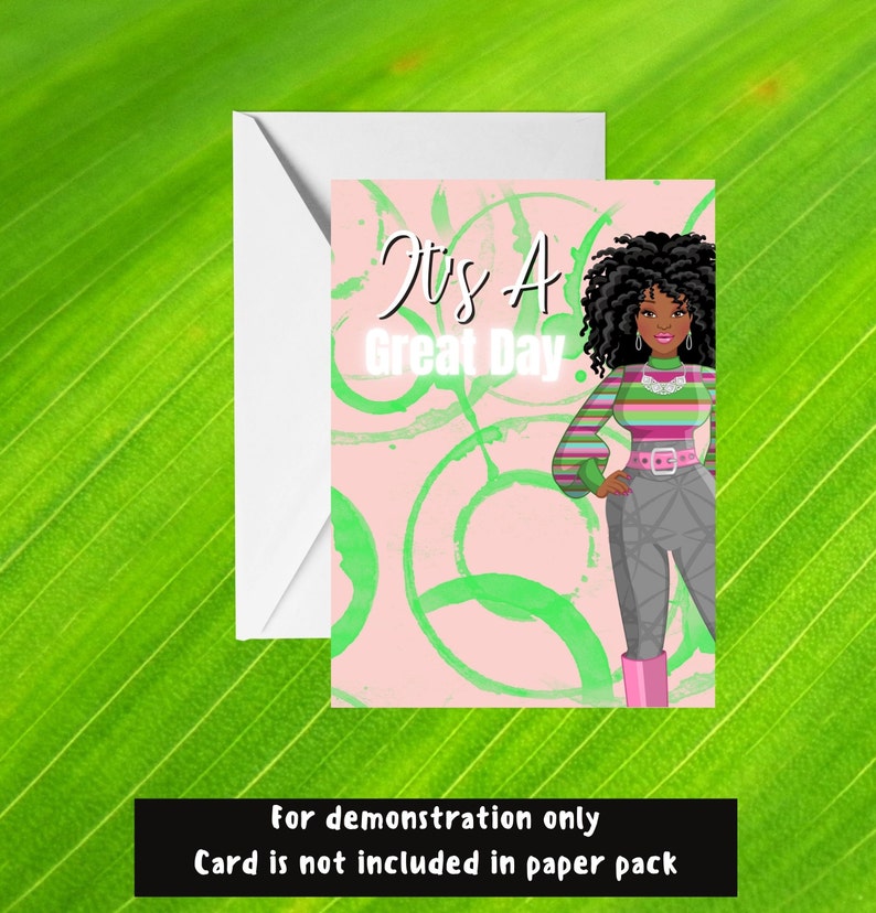 Digital Paper Instant Download Beautiful Pink & Green 2 - Etsy