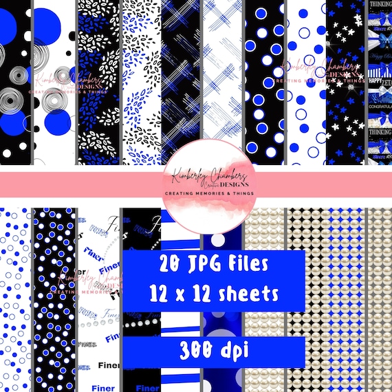 Digital Paper Instant Download Wallpaper Background Royal - Etsy