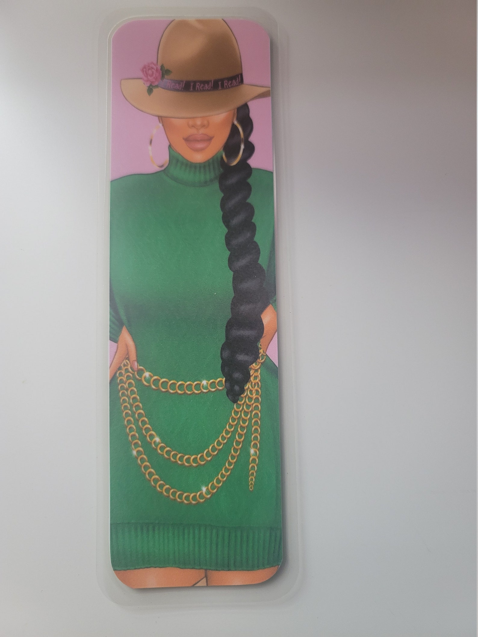 Pink and Green Bookmarks AKA Sorority Inspired Bookmarks | Etsy