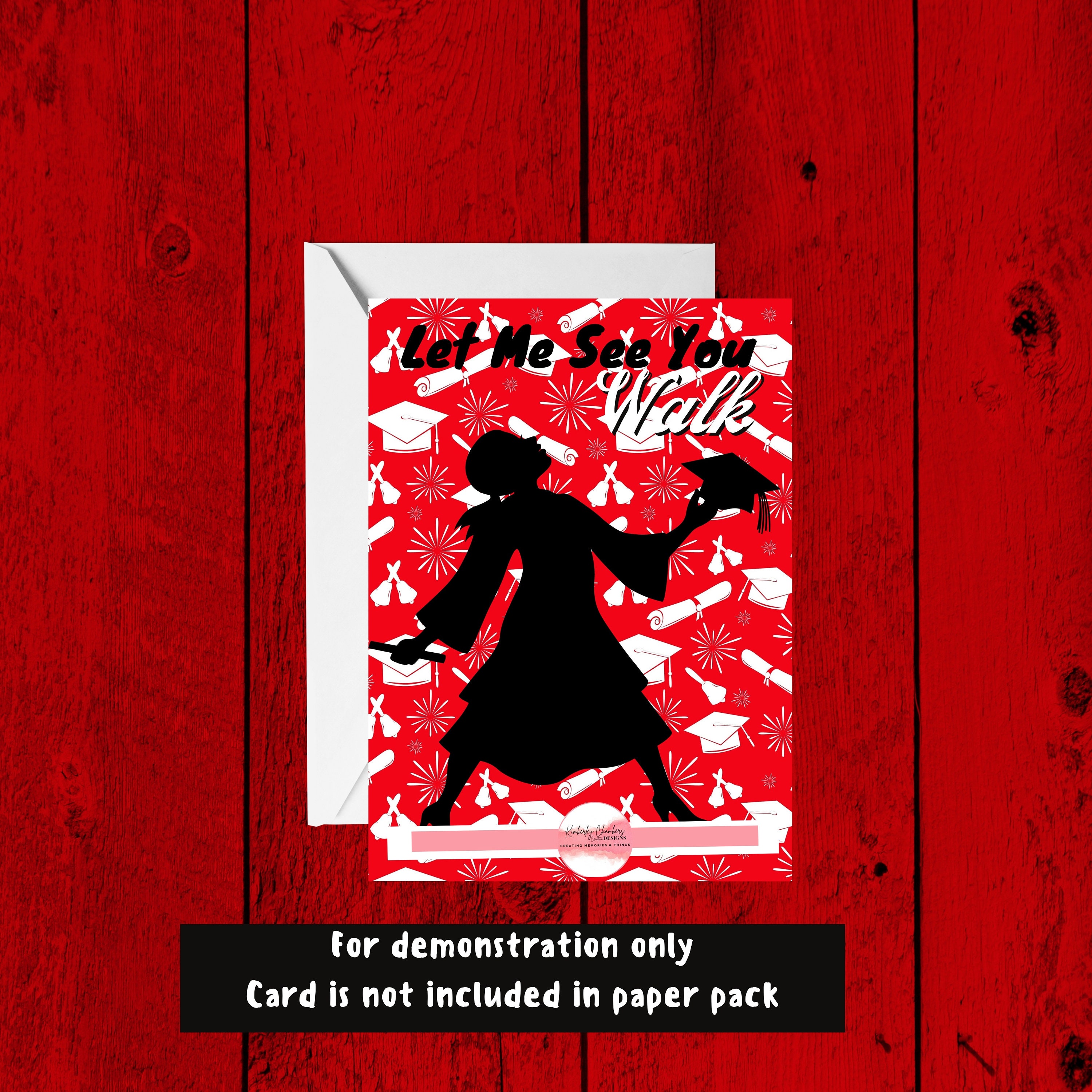 Digital Paper Instant Download Graduation Pack Crimson & | Etsy