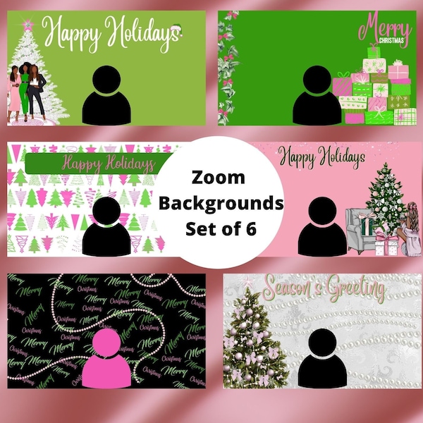 Alpha Kappa Alpha Zoom Background - Etsy