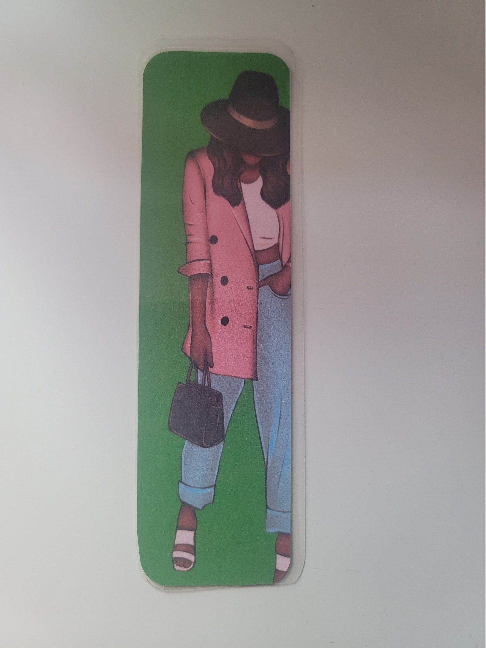 Pink and Green Bookmarks AKA Sorority Inspired Bookmarks - Etsy