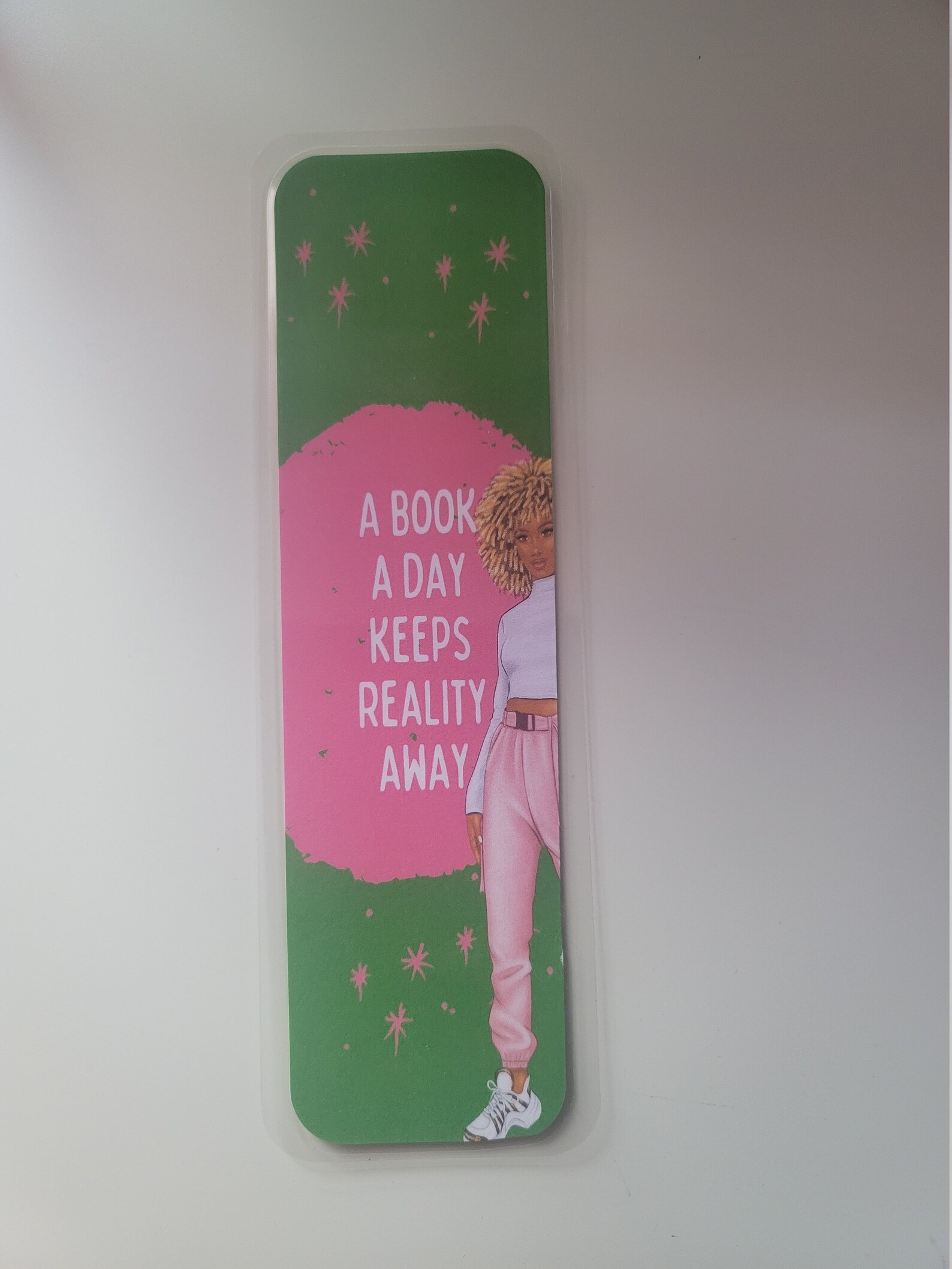 Pink and Green Bookmarks AKA Sorority Inspired Bookmarks - Etsy