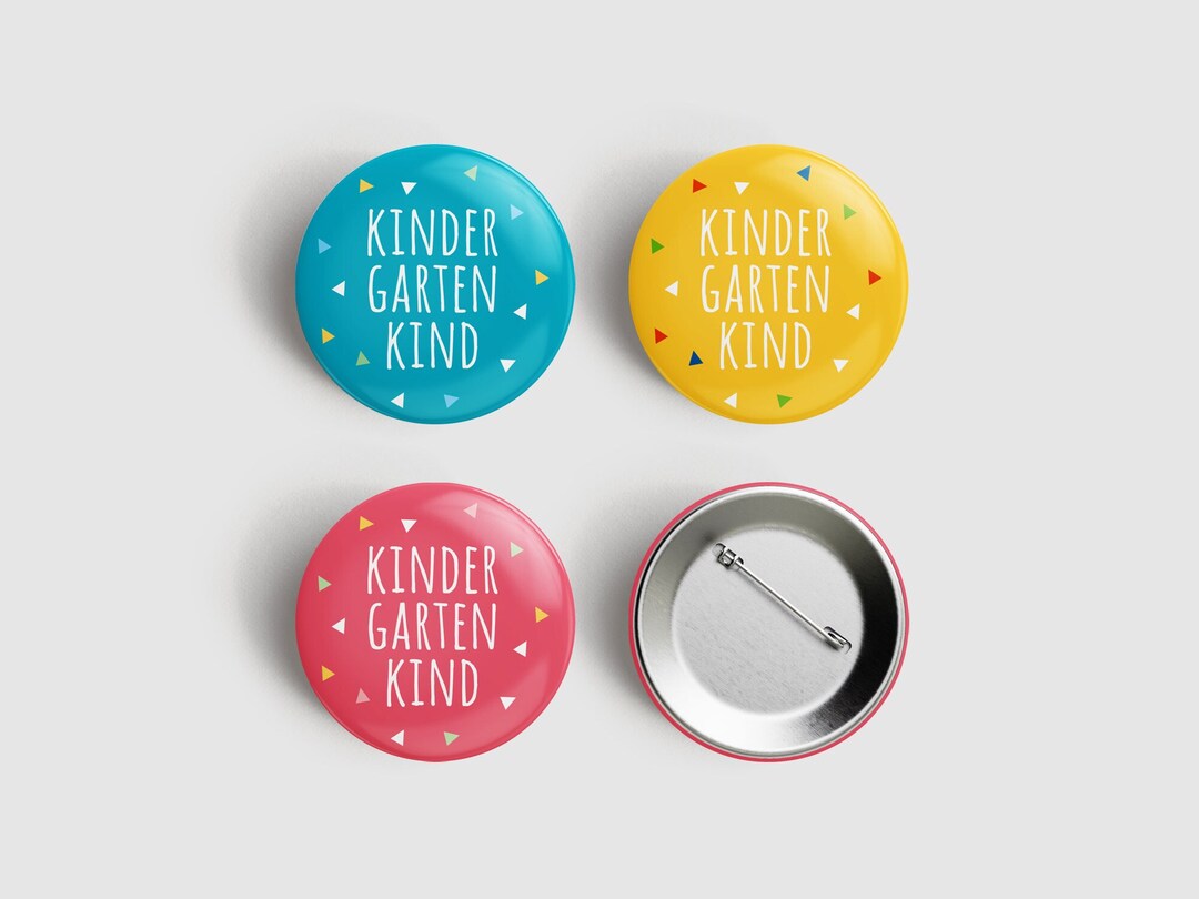 Button "Kindergartenkind" - Etsy.de